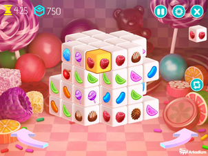 Mahjongg Dimensions Candy kostenlos spielen bei RTLspiele.de