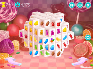 Mahjongg Dimensions Candy kostenlos spielen bei RTLspiele.de