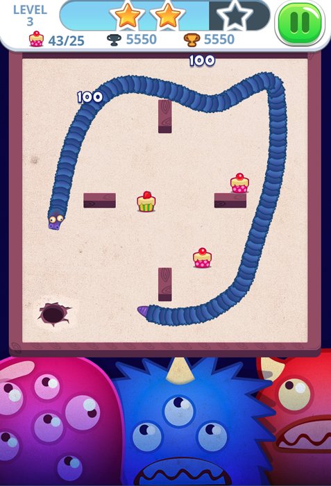 Monster Snake kostenlos spielen bei RTLspiele.de