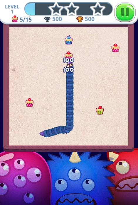 Monster Snake kostenlos spielen bei RTLspiele.de