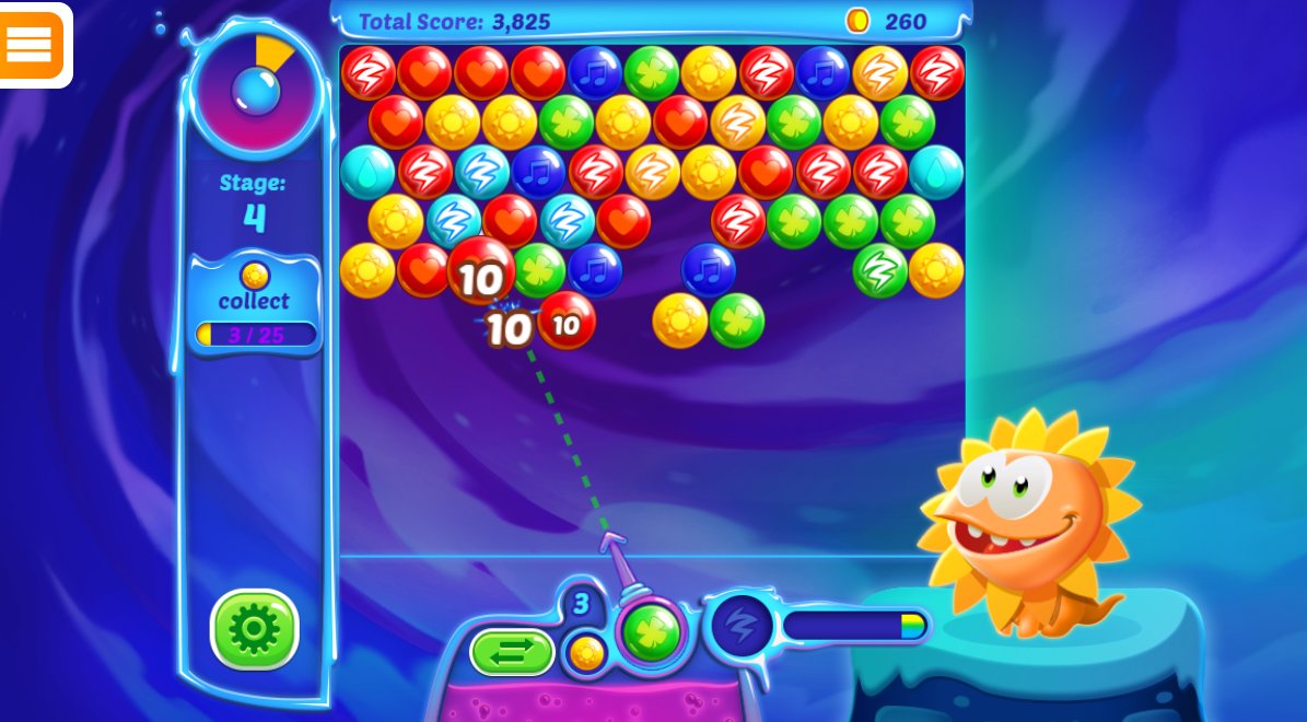 Bubble Monsters kostenlos spielen bei RTLspiele.de