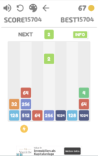 2048 Number Drop kostenlos spielen bei RTLspiele.de