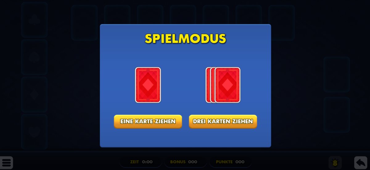 Daily Solitaire Blue kostenlos spielen bei RTLspiele.de