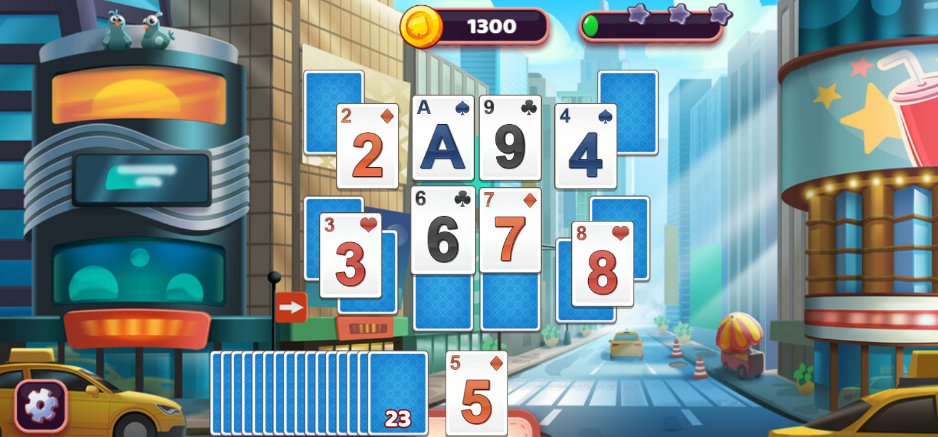 Solitaire Story Tripeaks 3 kostenlos spielen bei RTLspiele.de