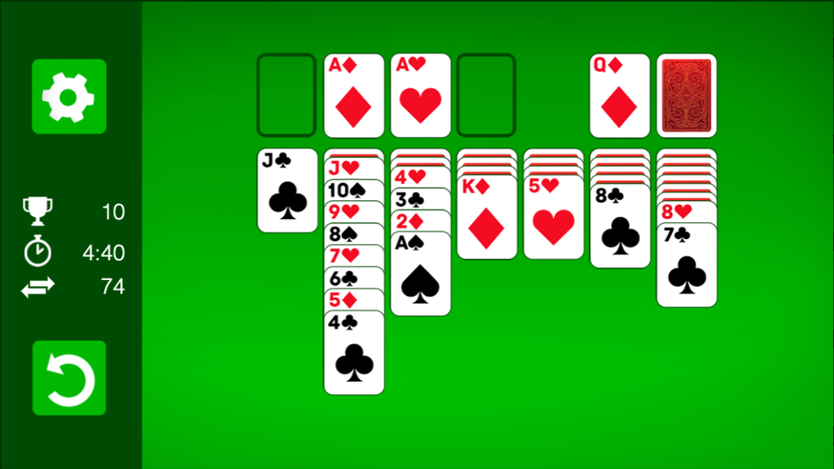 Solitaire Classic kostenlos spielen bei RTLspiele.de