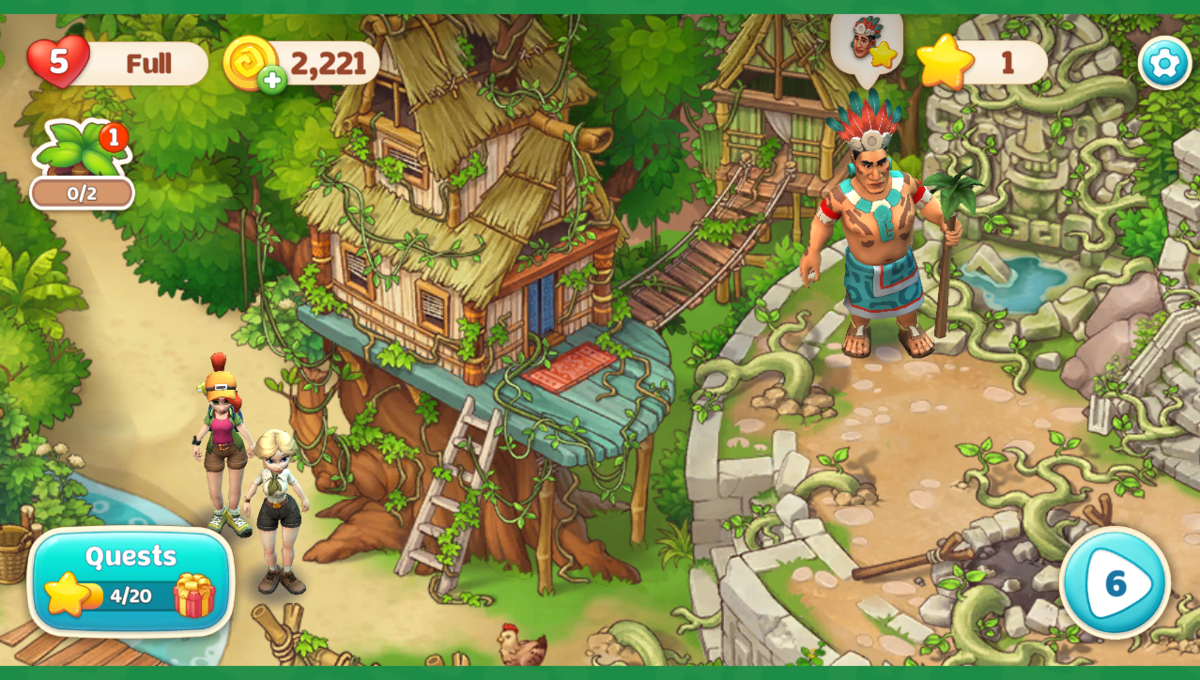 Vega Mix 2: Mystery of Island kostenlos spielen bei RTLspiele.de