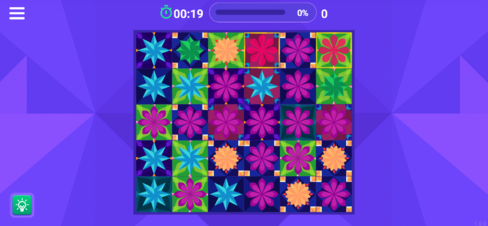 Tile Match Flowers kostenlos spielen bei RTLspiele.de