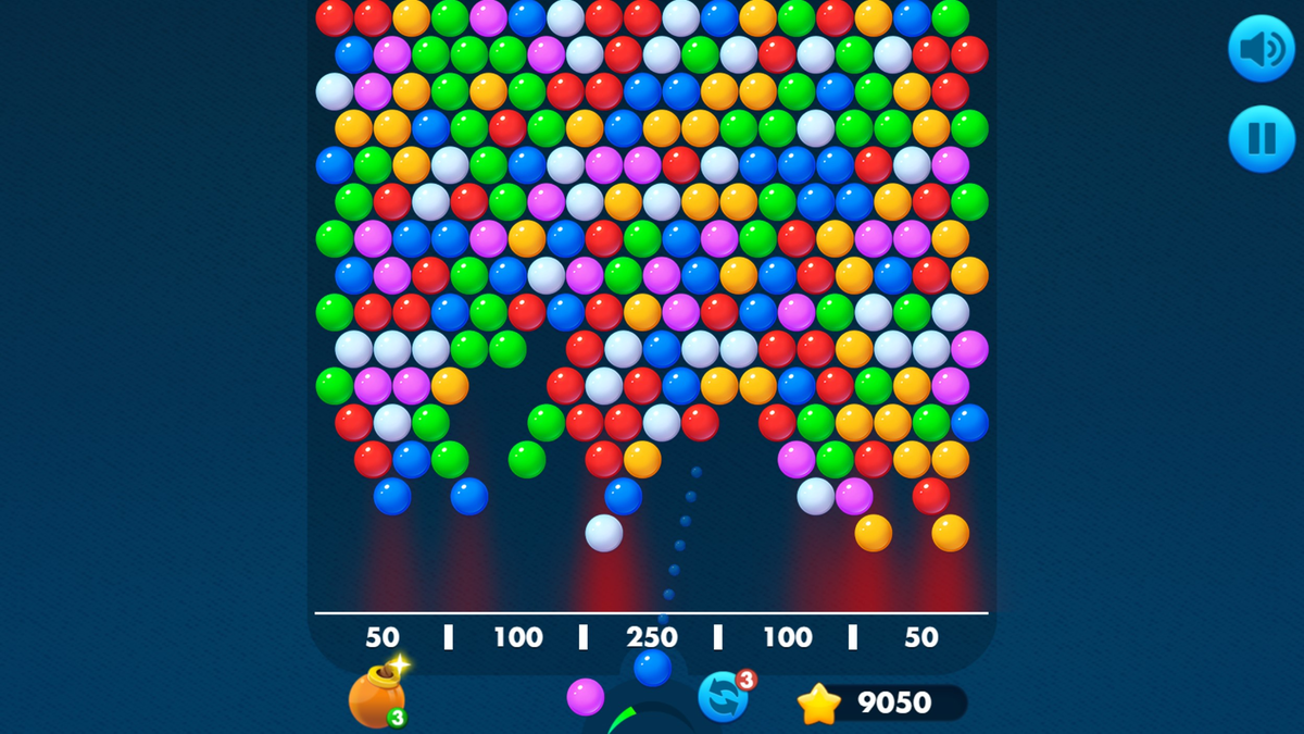 Bubble Shooter Free 3 kostenlos spielen bei RTLspiele.de