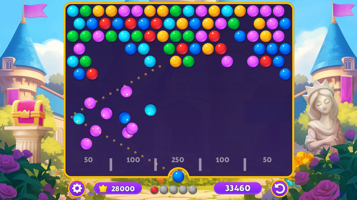 Royal Bubble Blast kostenlos spielen bei RTLspiele.de